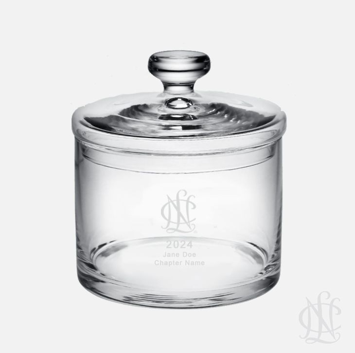 Cambridge Jar | Crystal | NCL | Gramercy Gifts